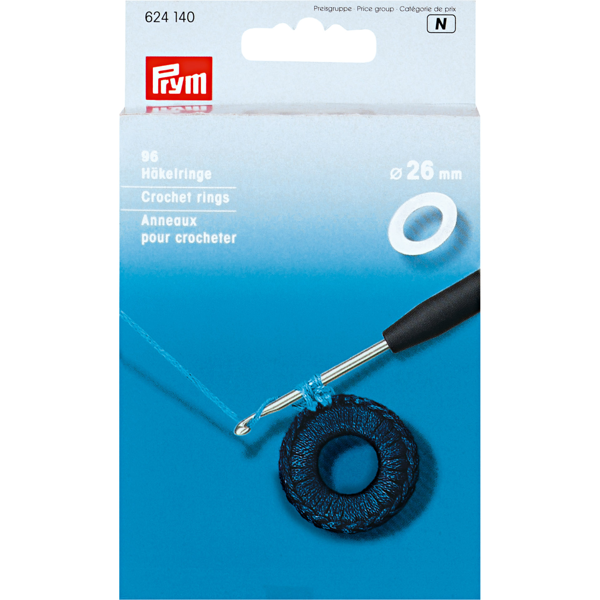 Anneau pour crocheter en 26mm - 3B COM