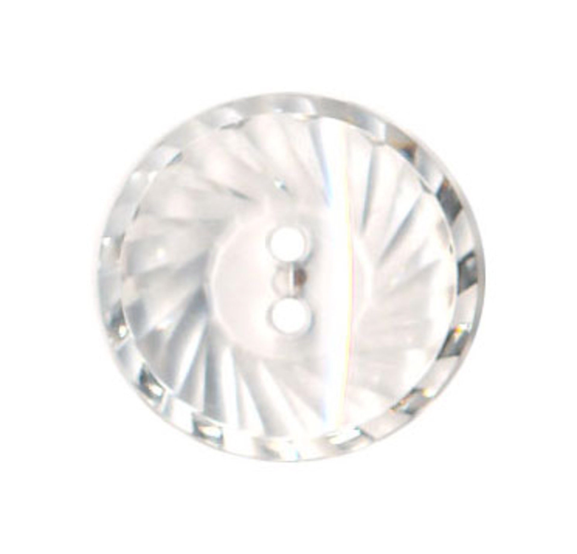 Bouton couture fantaisie transparent - 3B COM