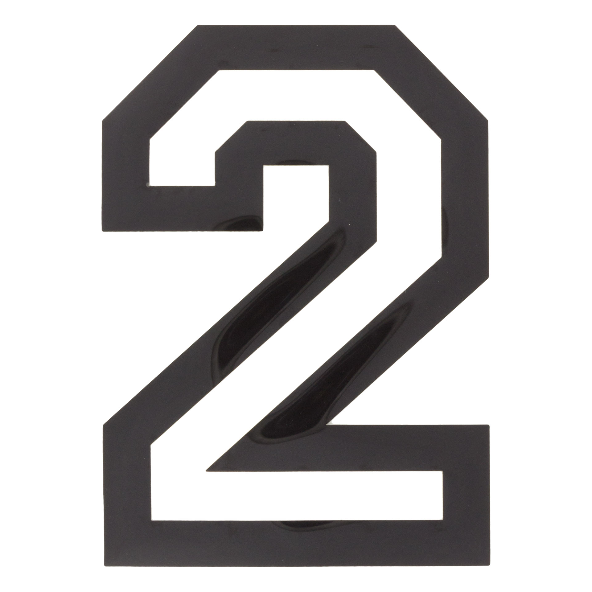 Thermocollant flex chiffre 2 112x85mm - 3B COM