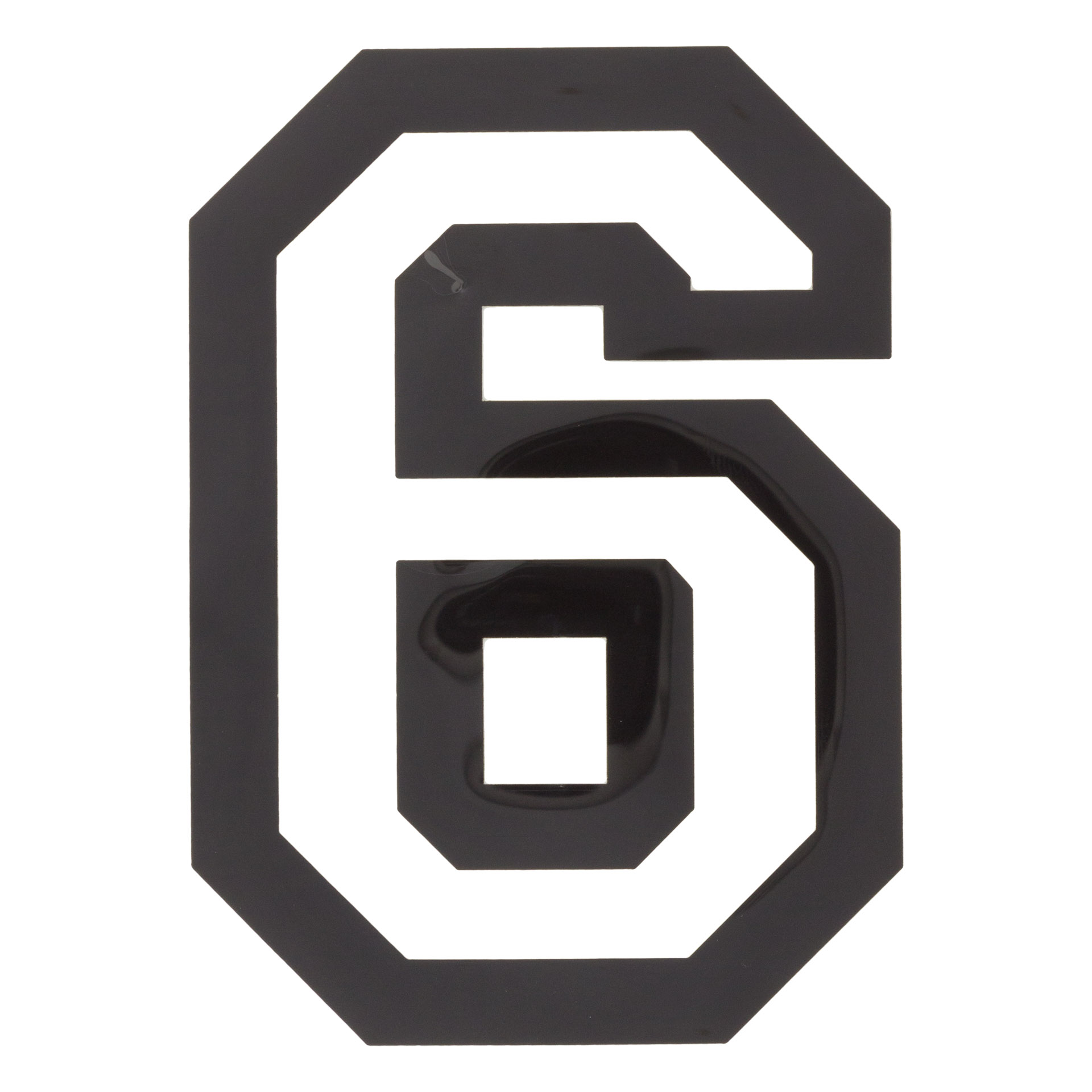 Thermocollant flex chiffre 6 112x85mm - 3B COM