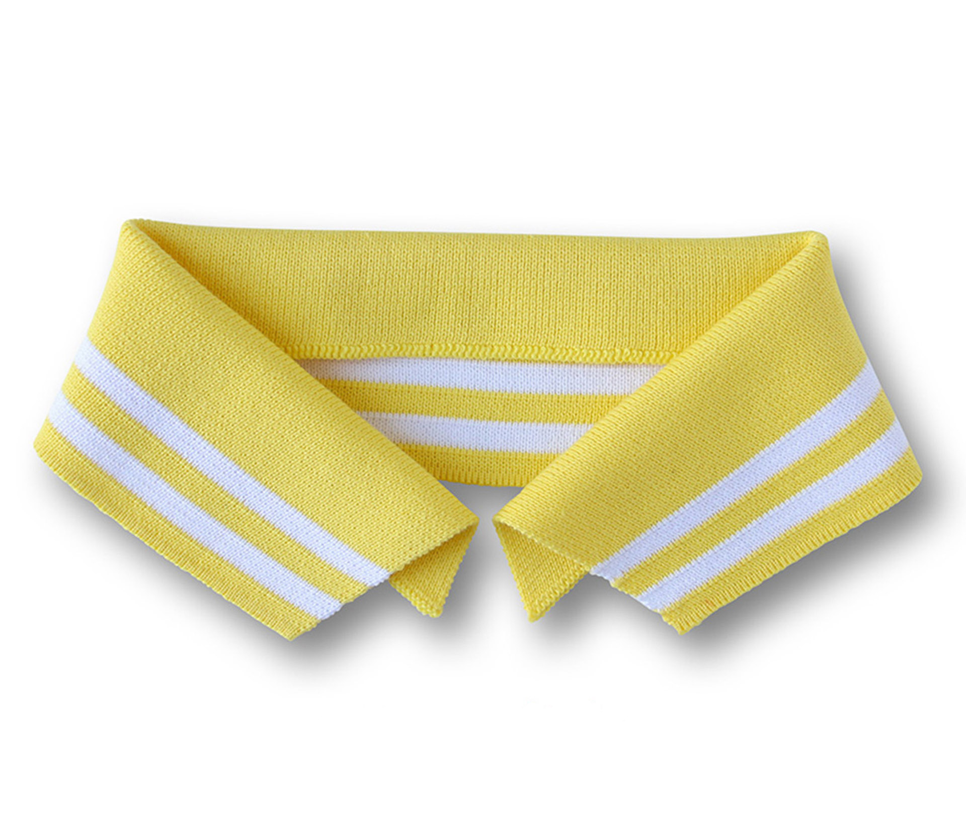 Col Polo Me Alb Stoffe jaune Taille M - 3B COM