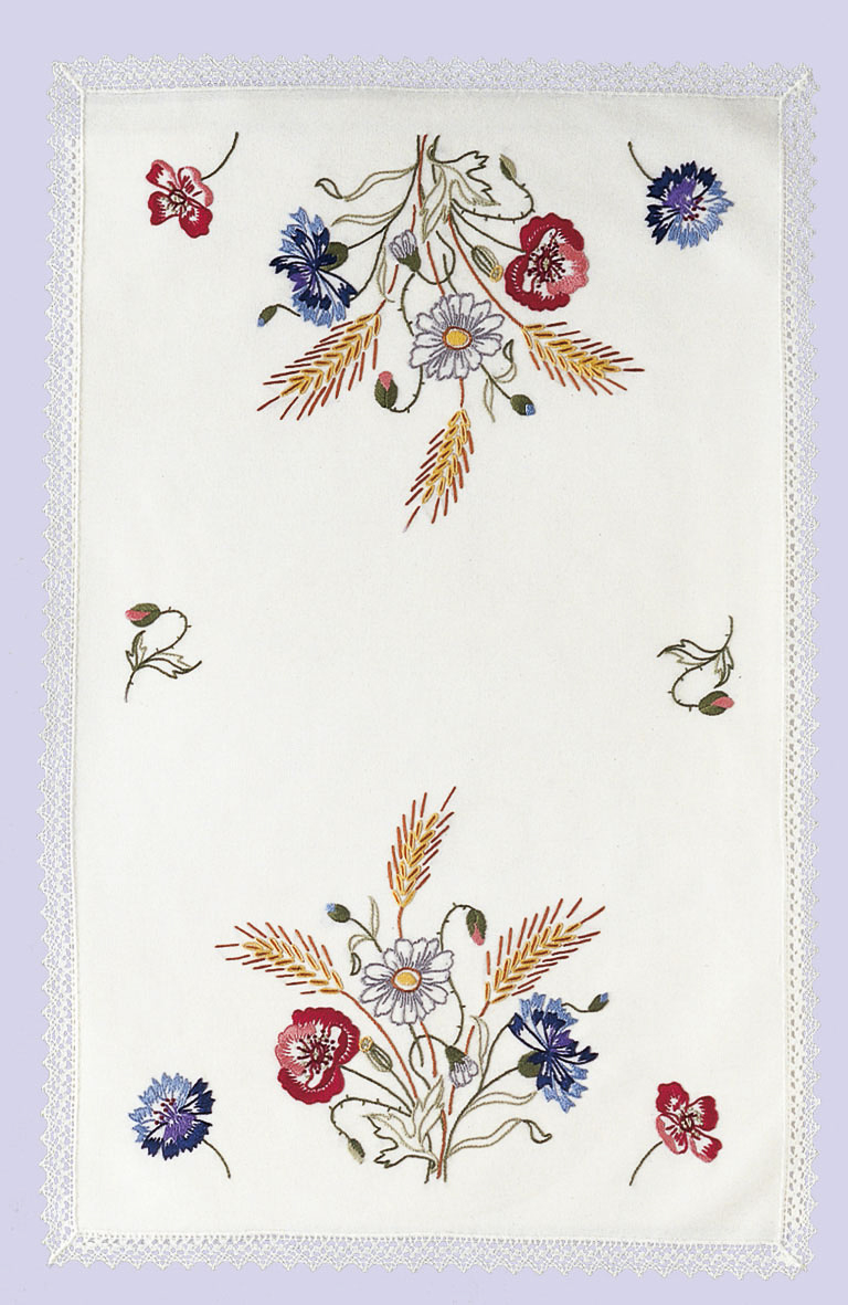 Napperon rectangulaire 45/90cm sans dentelle - 3B COM