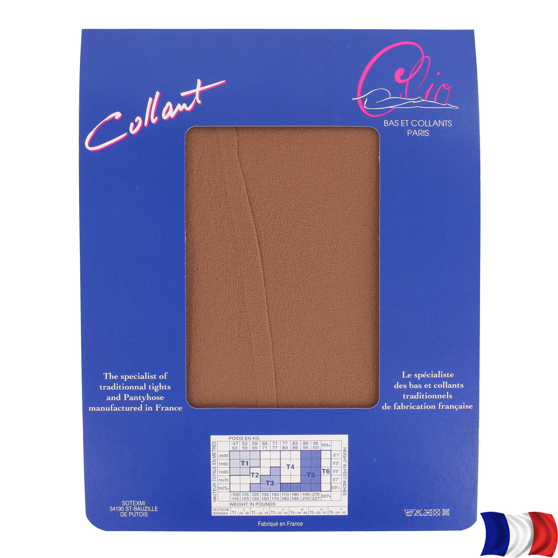 Collant Clio espace mousse 20d t1 vison - 3B COM