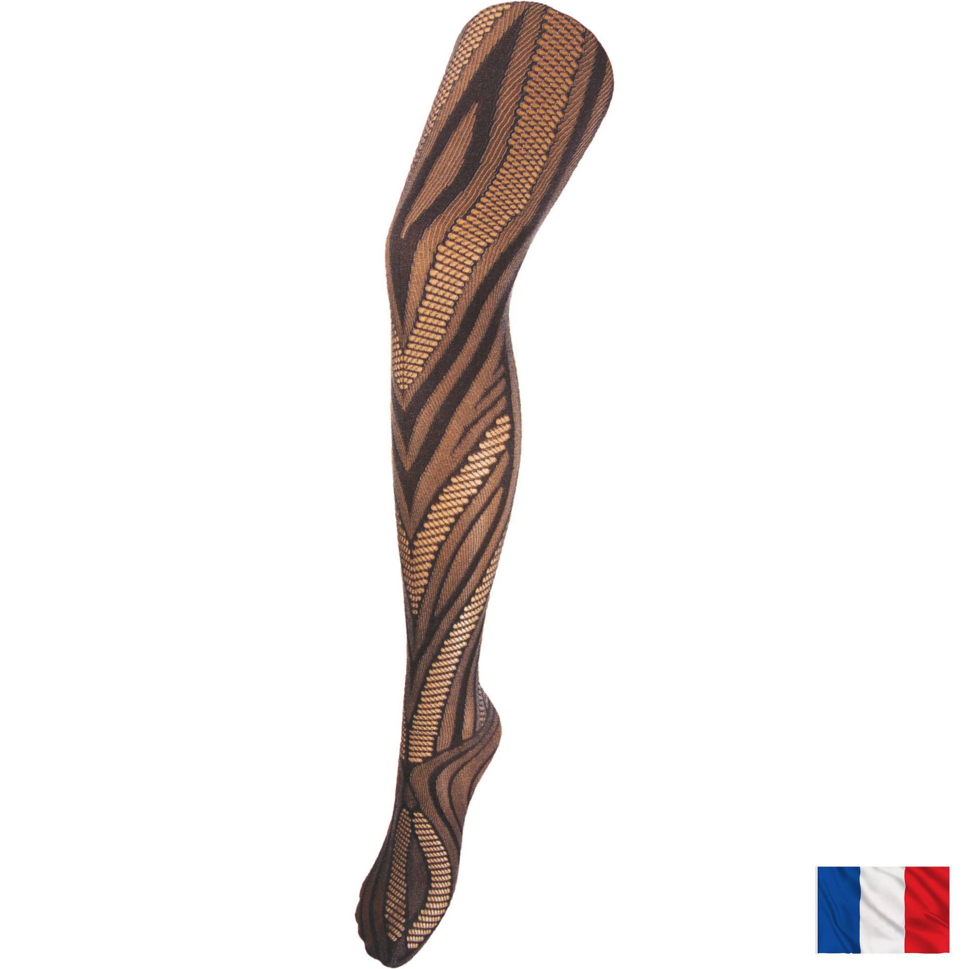 Collant Clio capucin t3/4 noir - 3B COM