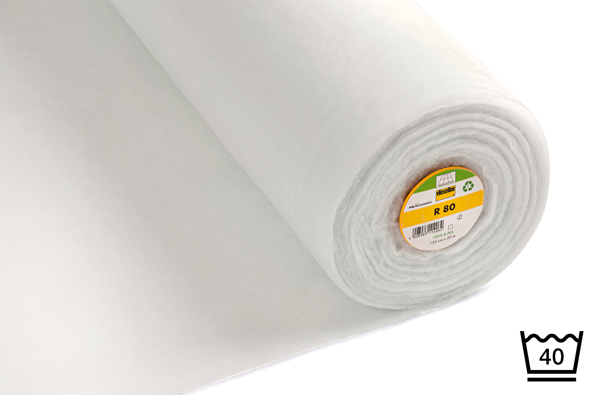 Molleton Vlieseline léger et volumineux 80g/m2 155 cm - 3B COM